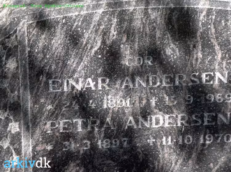 arkiv.dk | Einar Andersen og hustru Petra, Rævehøj