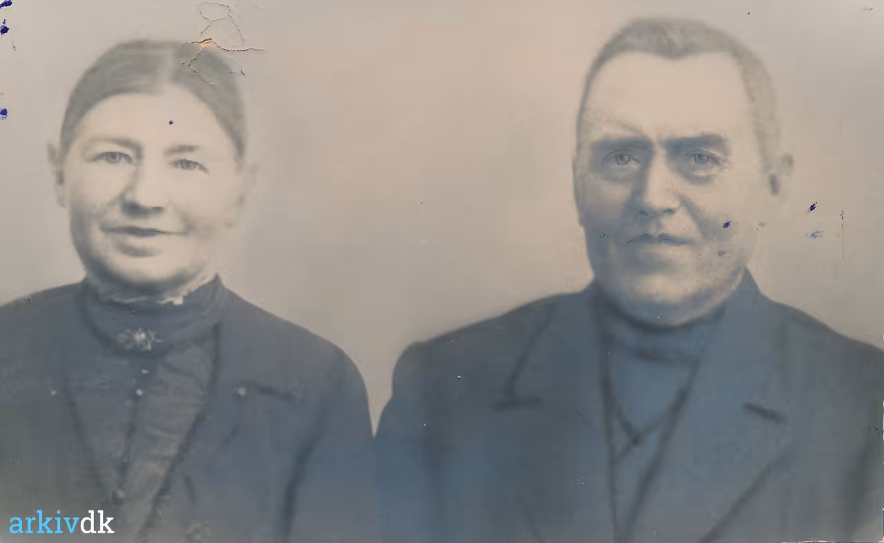 arkiv.dk | Jørgen Jeppesen og Hustru Kirsten Marie Sørensdatter