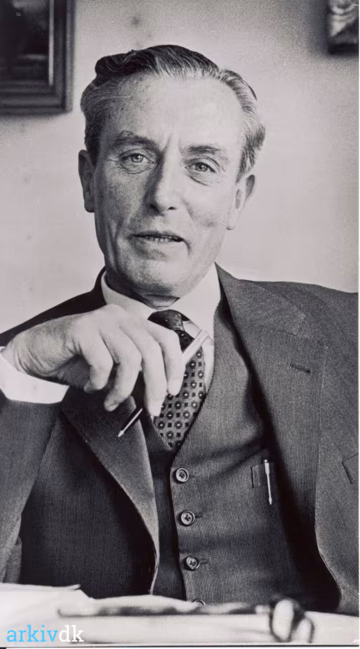 arkiv.dk | Motiv: Portrætfoto af Erik Øigaard