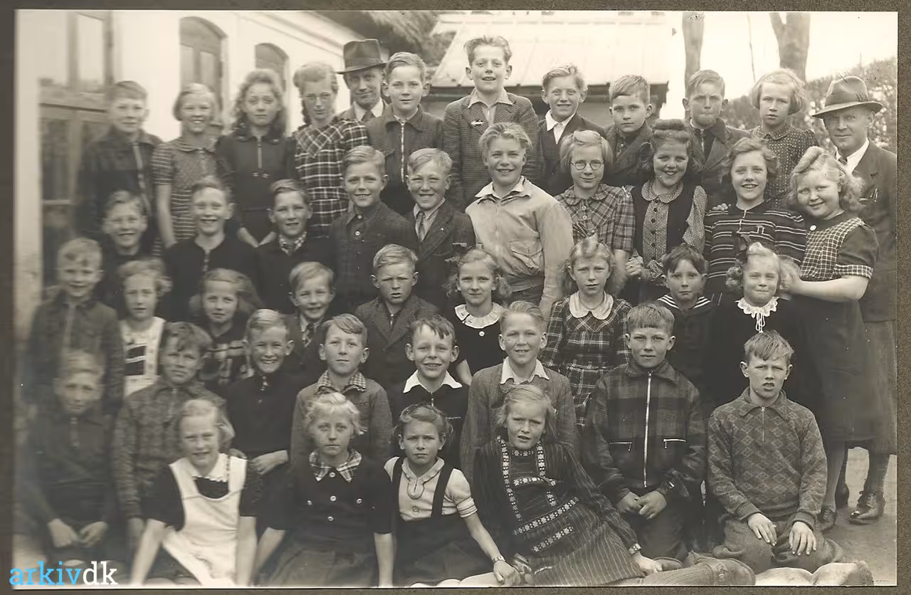 arkiv.dk | Frørup skole 1940