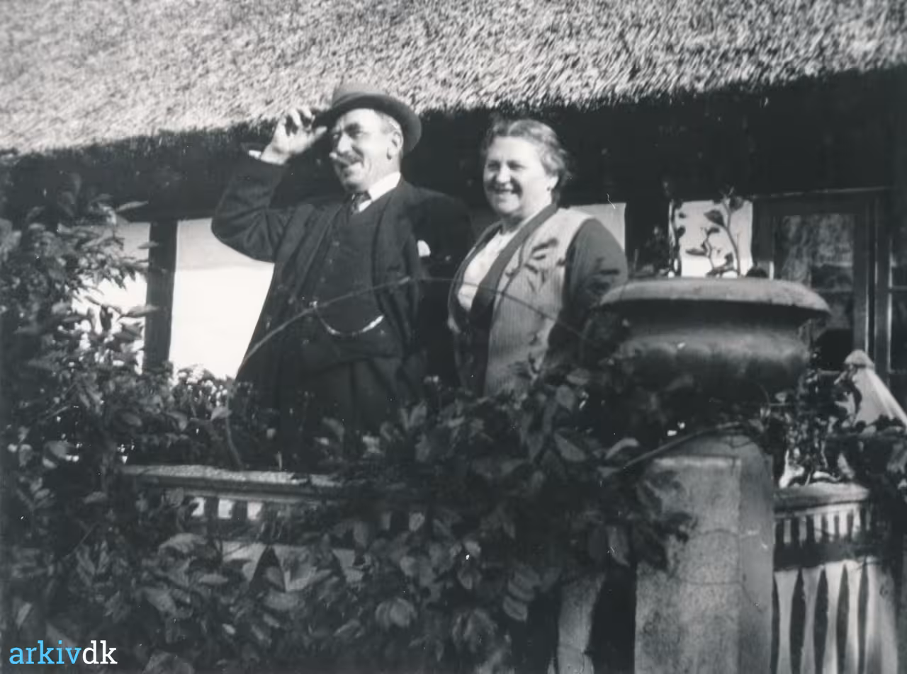 arkiv.dk | Niels Therkildsen og Ane Marie Therkildsen, Sangstrup