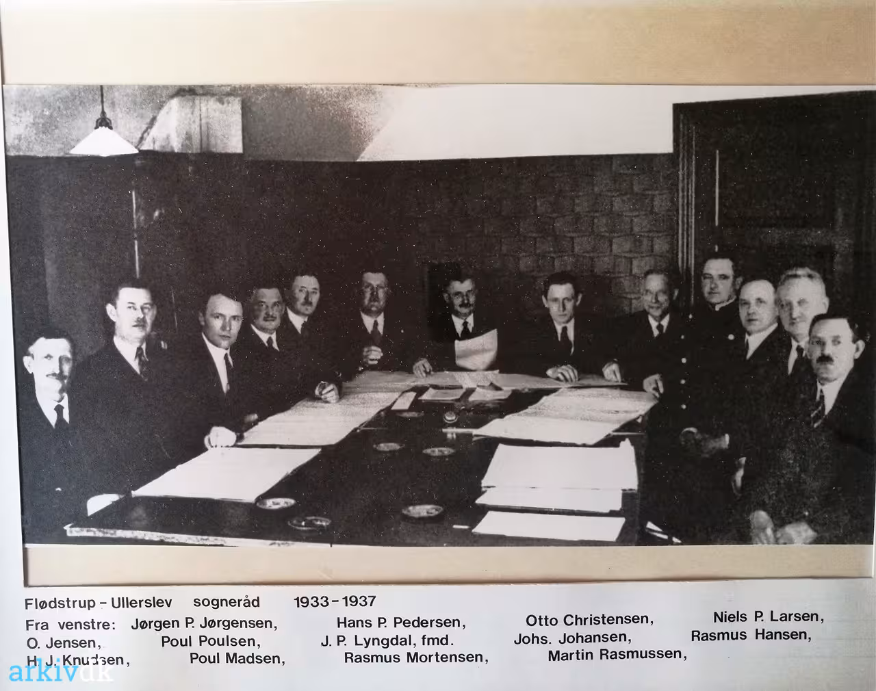 arkiv.dk | Flødstrup - Ullerslev Sogneråd 1933 - 1937