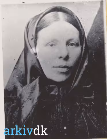 arkiv.dk | Ane Marie Pedersen, født Christensdatter 16/1-1831, Østrup, senere Saltum, død 02/12-1913