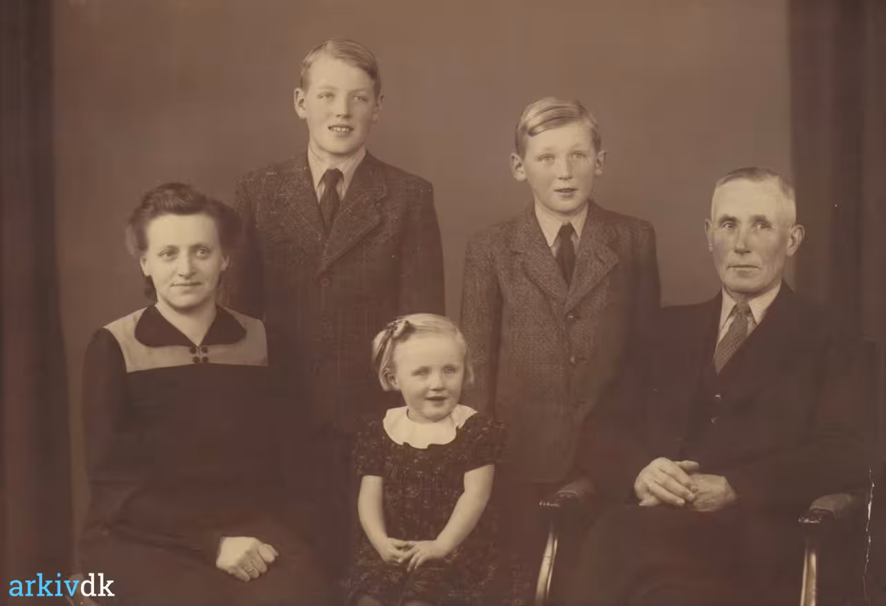arkiv.dk | Familien Niels Møller Jensen