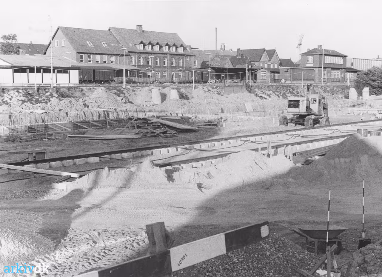 arkiv.dk | Herning ny posthus på Gl. Vejlevej Herning