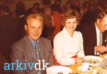 arkiv.dk | Christine og Poul Christensens guldbryllup