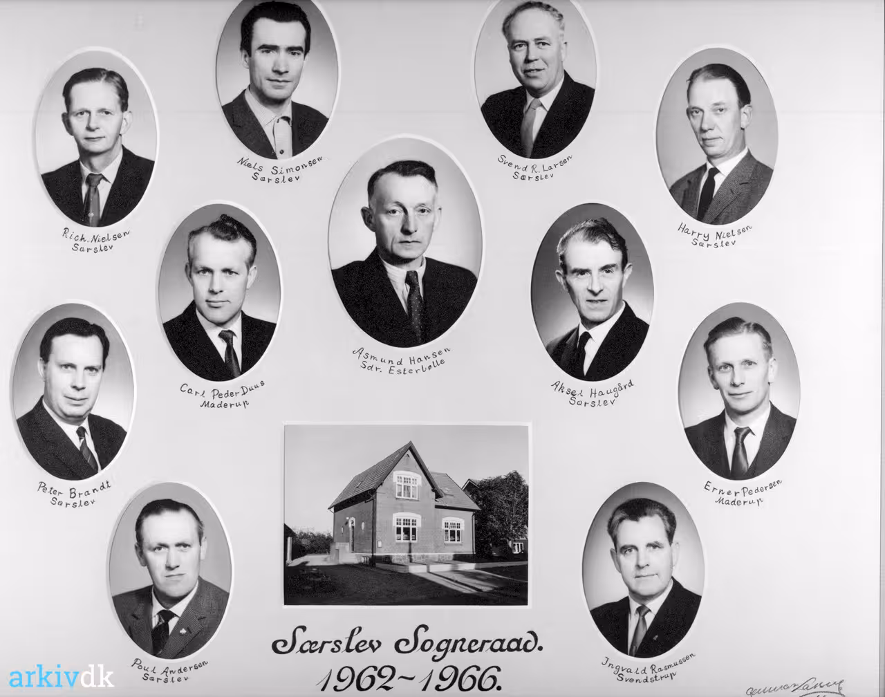 arkiv.dk | Særslev sogneråd 1962 - 1966