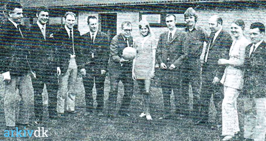 arkiv.dk | Sulsted Idrætsforening. Indvielse af nyt klubhus. År 1972.