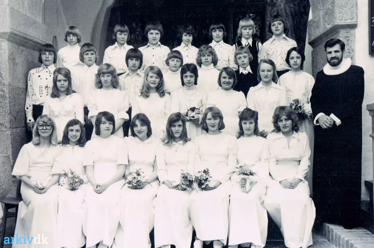 arkiv.dk | Konfirmander 1976, Gjøl