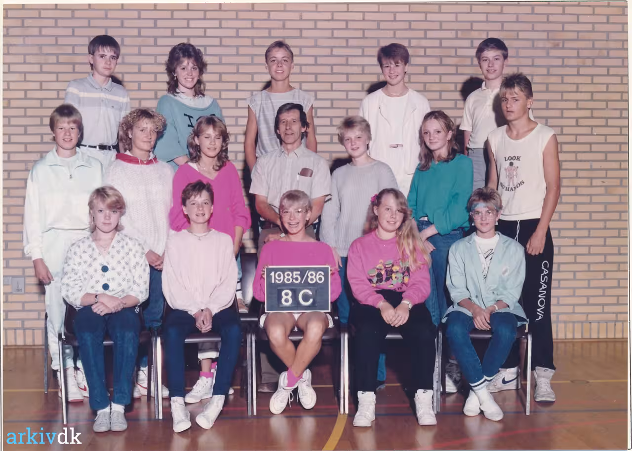 arkiv.dk | Virring Skole, Klassebillede