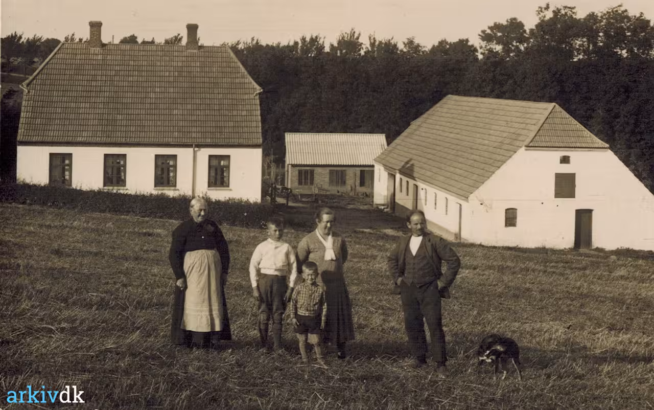 arkiv.dk | Personarkiv: Karen Marie f. Jensen (1896-1962) og Karl Nielsen (1894-1981), Lilleskov ...