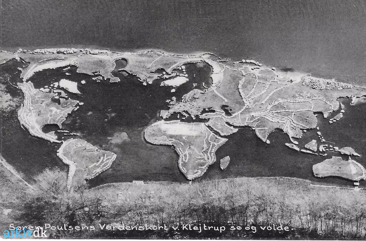 arkiv.dk | Verdenskortet i Klejtrup