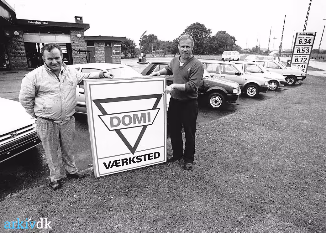 arkiv.dk | S/h af Texaco-Domi