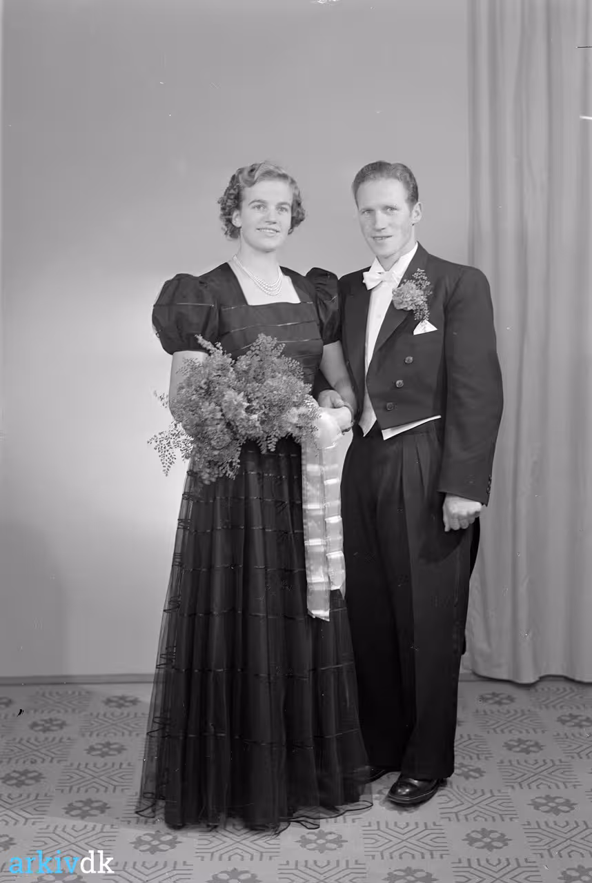 arkiv.dk | Poul Hansen og hustru, Vormosegaard Gislev