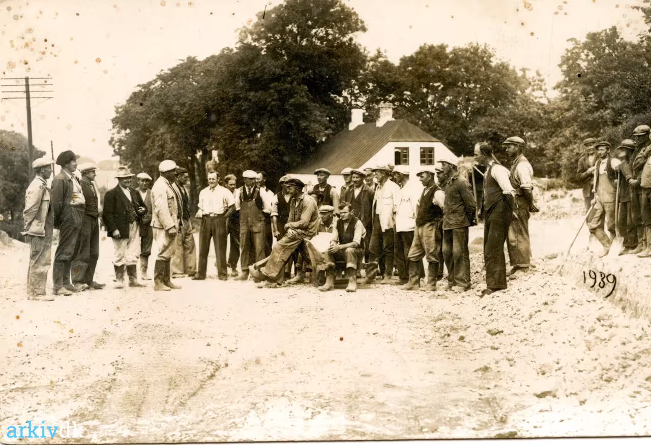 arkiv.dk | Vejarbejde, Nr. Kongerslev