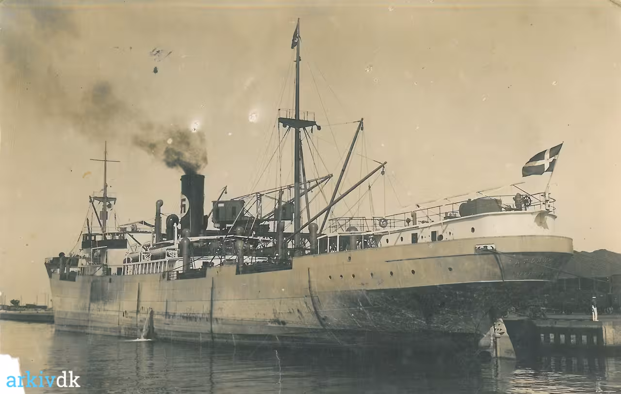 arkiv.dk | Atlantic af København, NCFS/OXDC, dampskib.