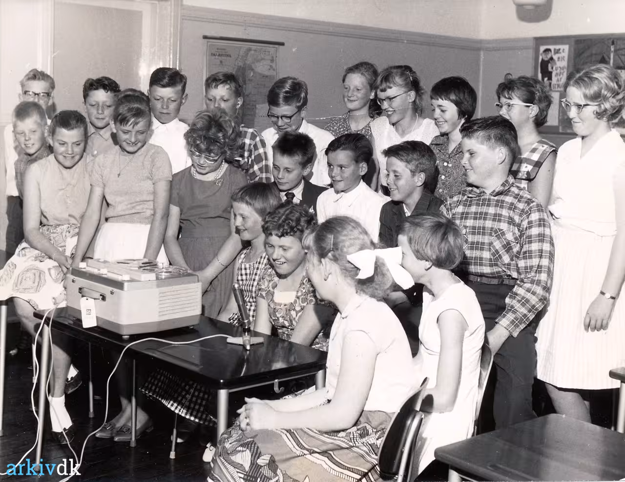 arkiv.dk | Bandholm skole - elever 1961