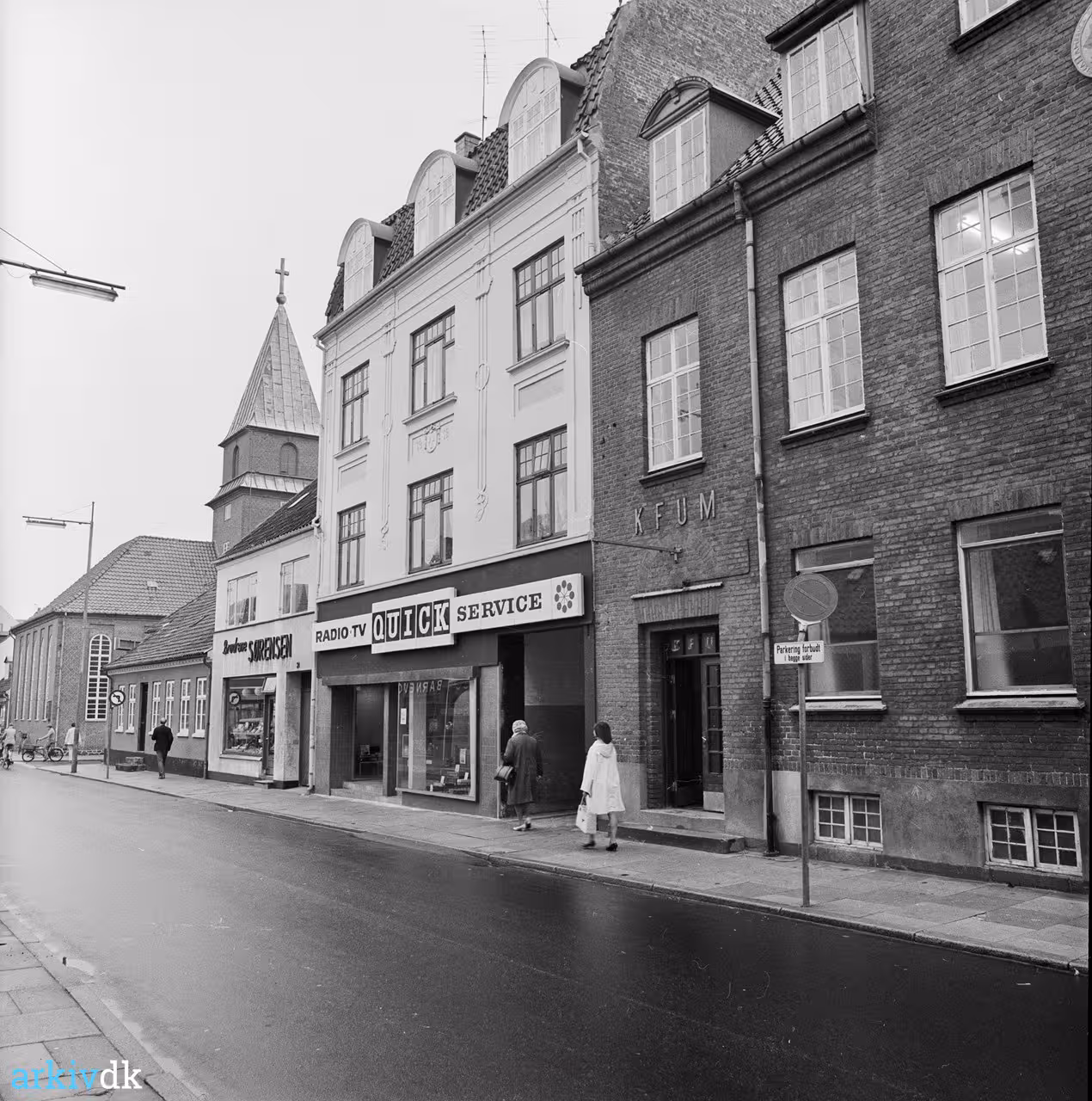 arkiv.dk | Husrækken Nygade 19 til Nygade 25