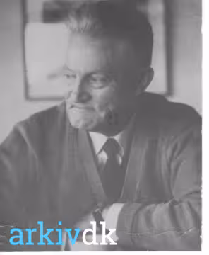 arkiv.dk | Brystbillede af fiskeskipper Alfred Sørensen