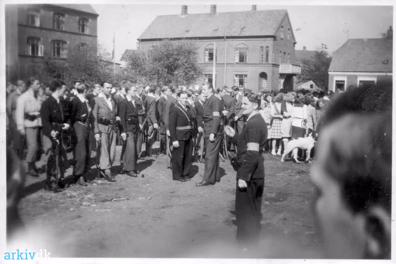 arkiv.dk | Faneindvielse, Struer.