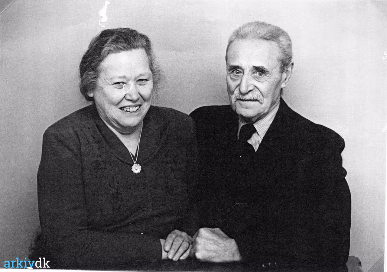 arkiv.dk | Kristian Nørskov og Alma Magdalene Jensen