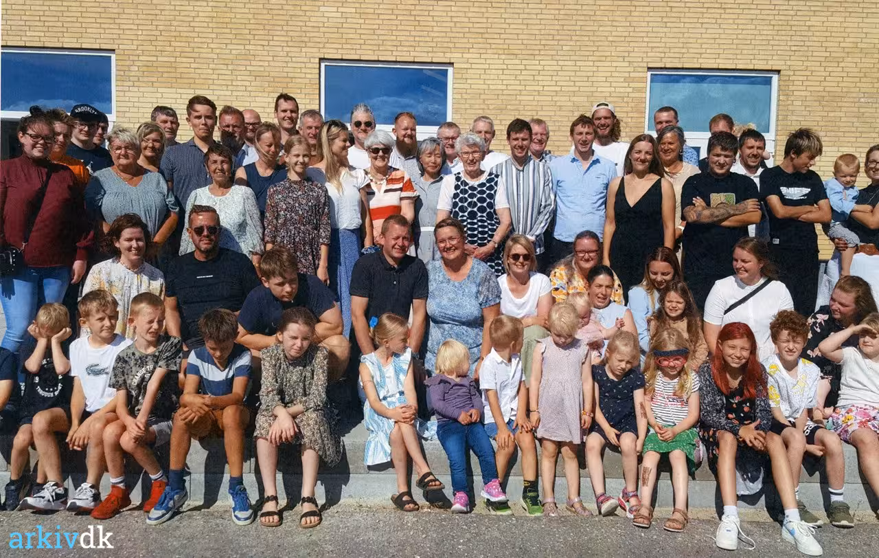 arkiv.dk | Familiebillede, Manna-Thise;
