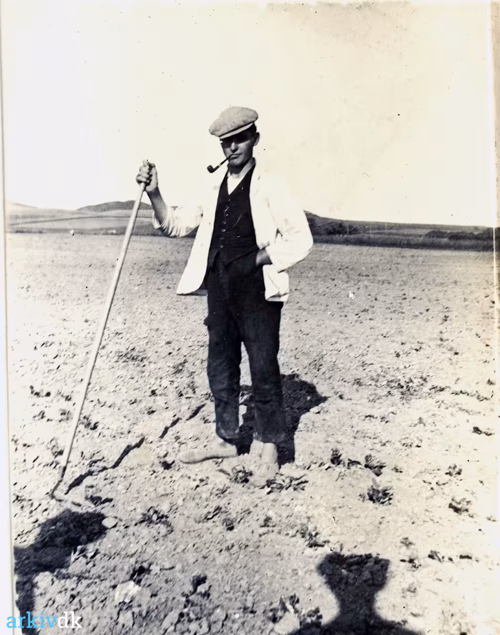 arkiv.dk | Viggo Mathiasen, Engbjerggaard, Engbjerg, ca. 1930