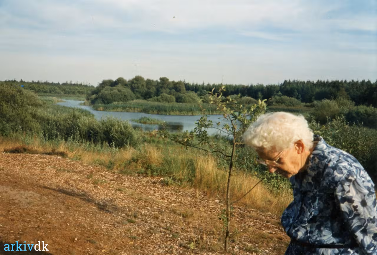 arkiv.dk | Else Marie Johannesson fra Smedskov Hvilehjem. Billedet er ...