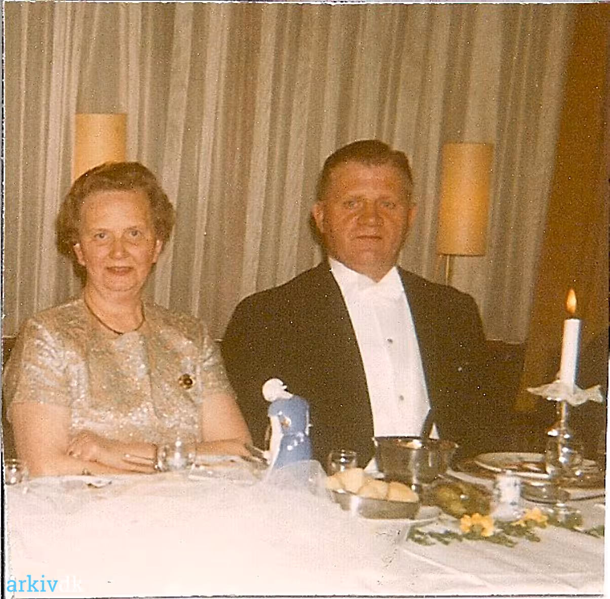 arkiv.dk | Emma jensen og Jens Roesgaard, Agervej 9, Gammel Ager,1960-70