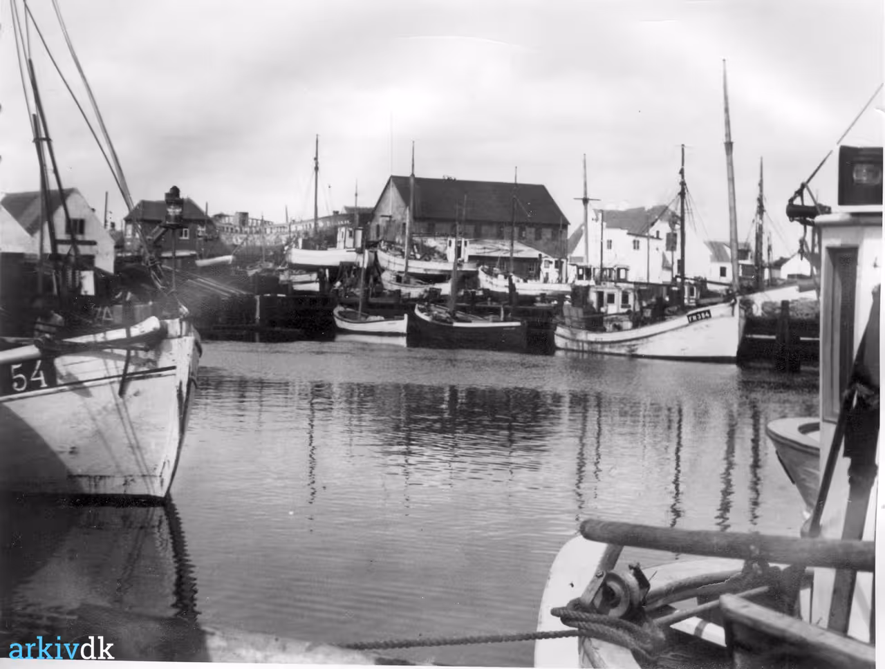 arkiv.dk | Strandby havn