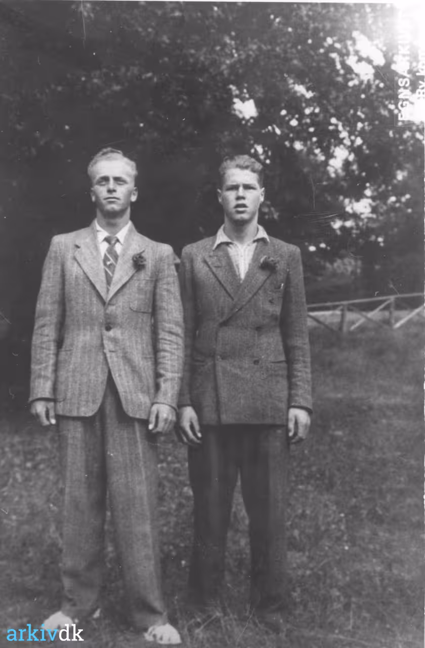 arkiv.dk | Ejner Jeppesen og Carlo Agerskov, Gl. Rye