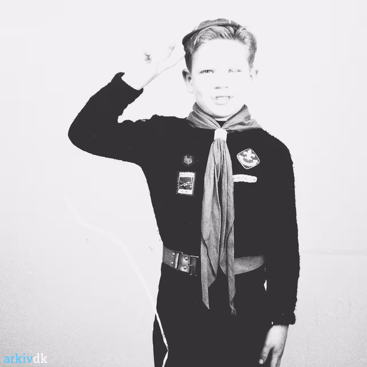 arkiv.dk | Preben Pedersen som spejder