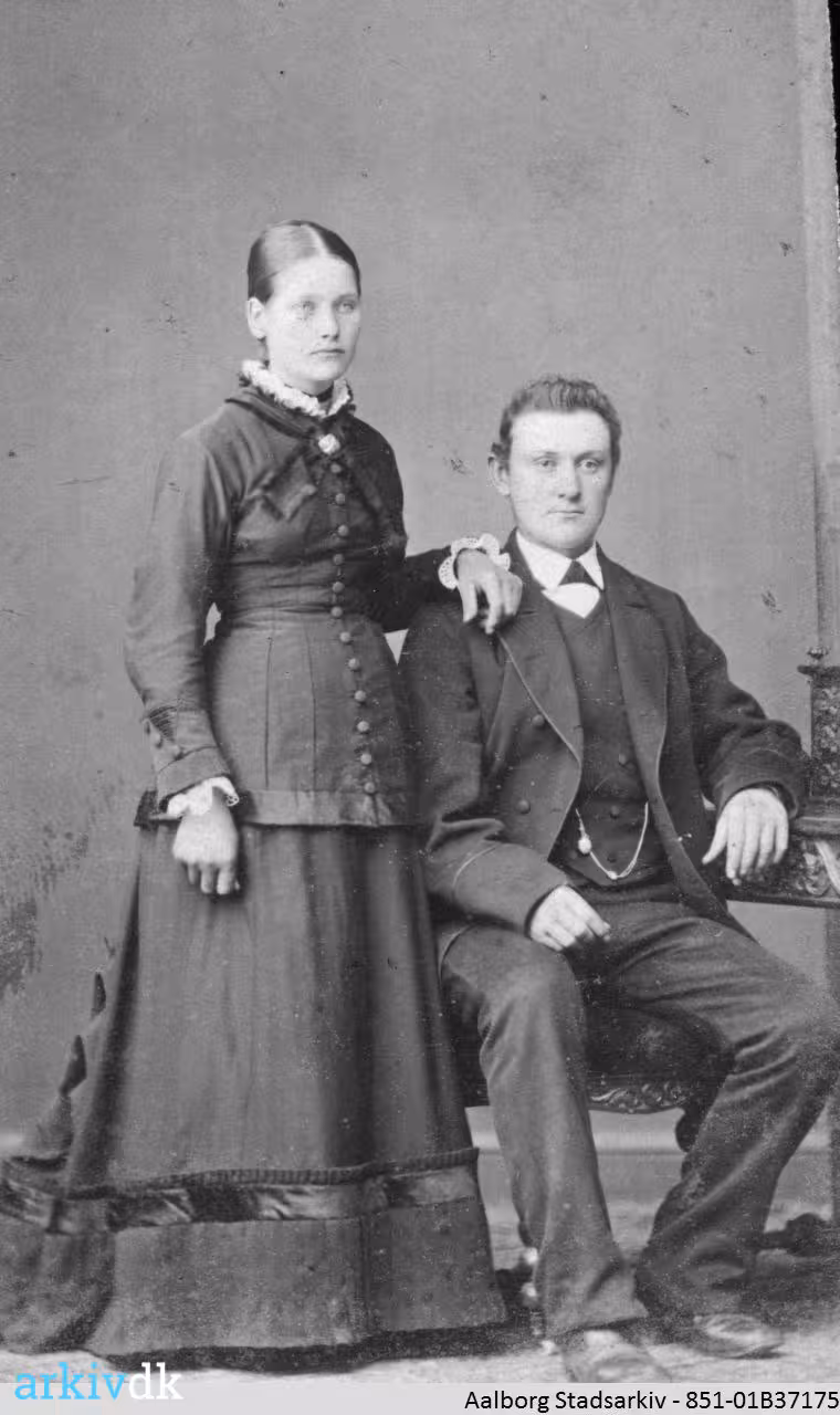 arkiv.dk | Nielsen, Petrea og Niels - Aalborg