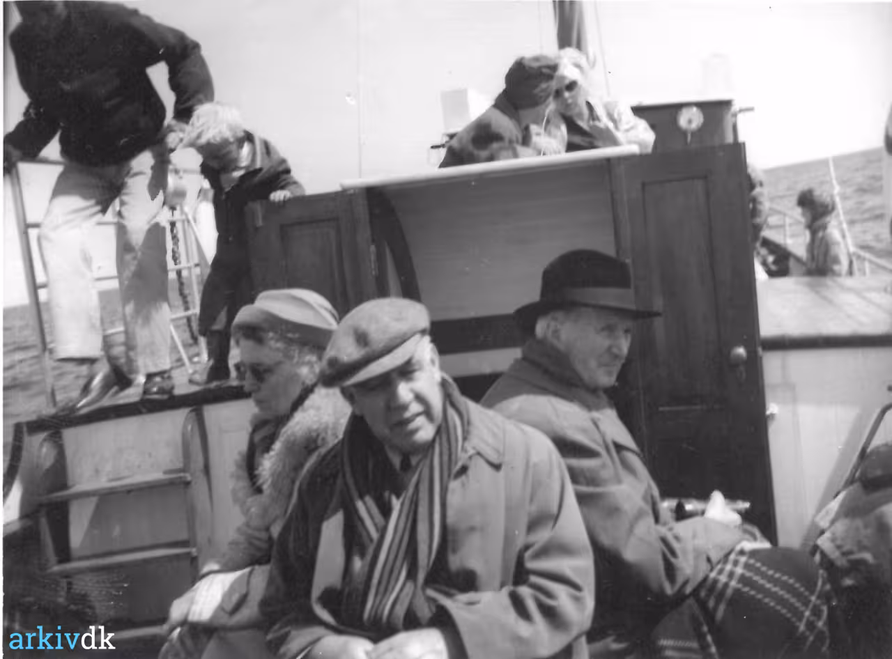 arkiv.dk | Margrethe Bohr and Niels Bohr