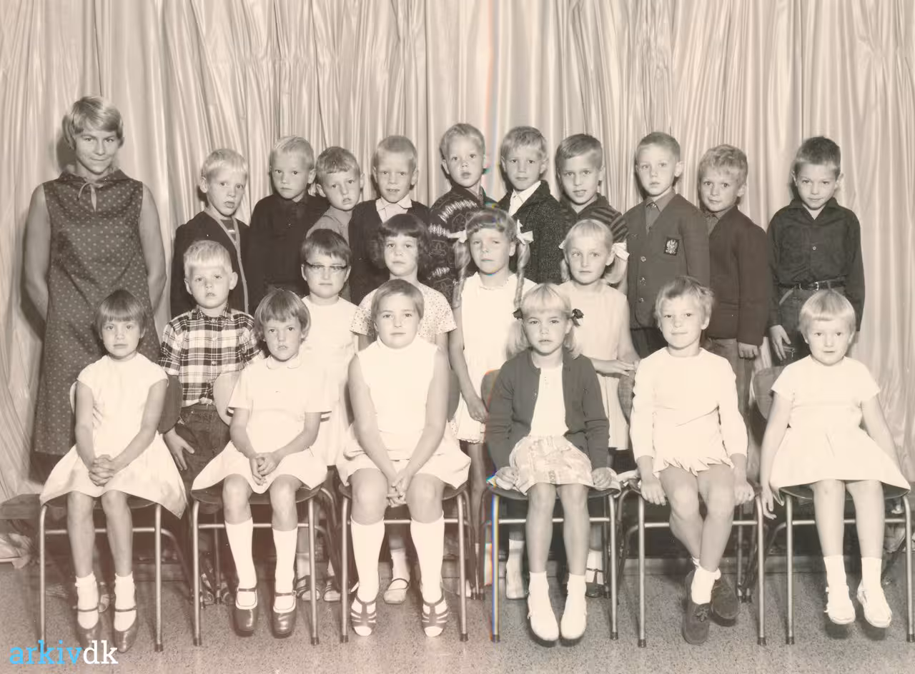 arkiv.dk | Klassebilleder fra Kjellerup skole