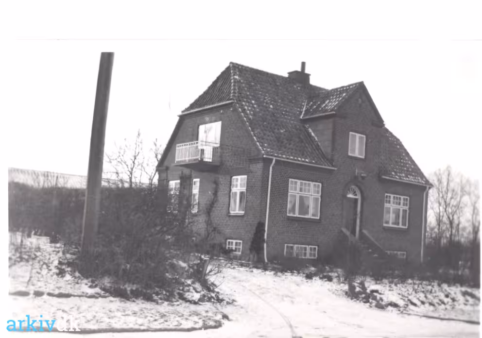 arkiv.dk | S/h foto af huset Hammelvej 25, 8370 Hadsten.