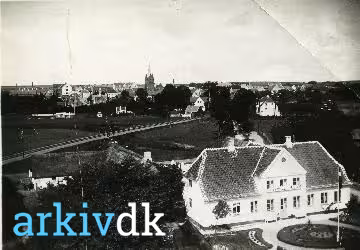 arkiv.dk | Udsigt over Grenaa fra Sønder Mølle