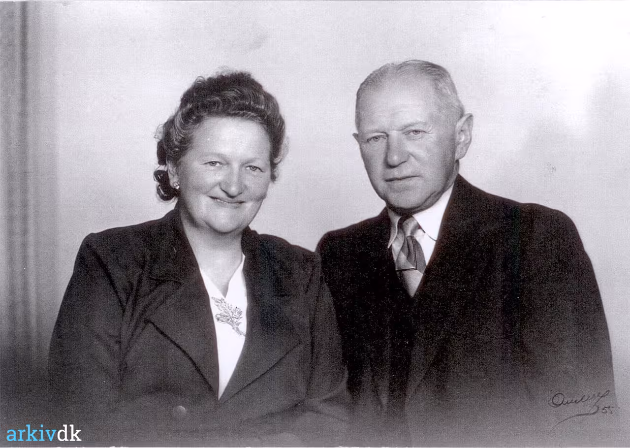 arkiv.dk | Birtha og Martin Olesen, Rejstrup