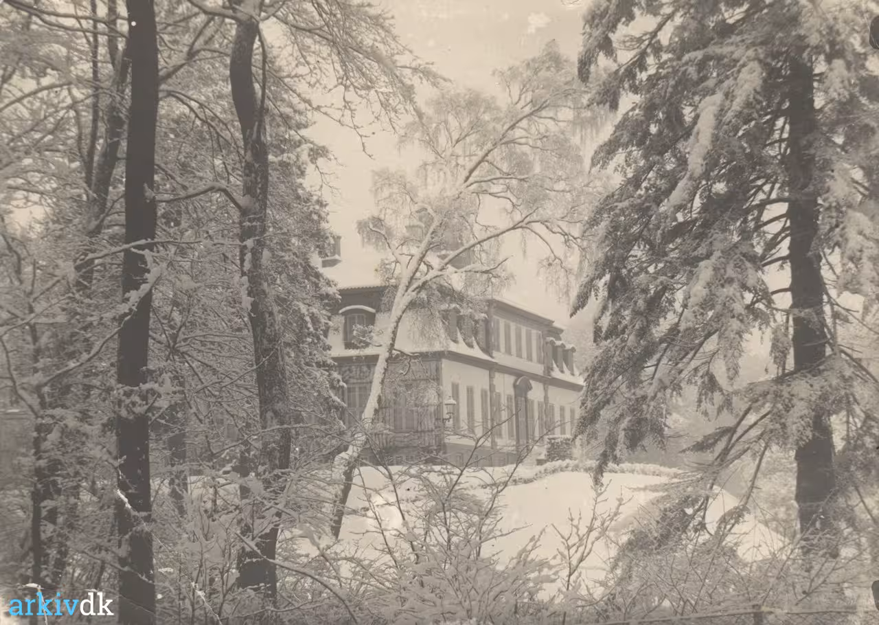 arkiv.dk | Sorgenfri Slot set fra sydøst