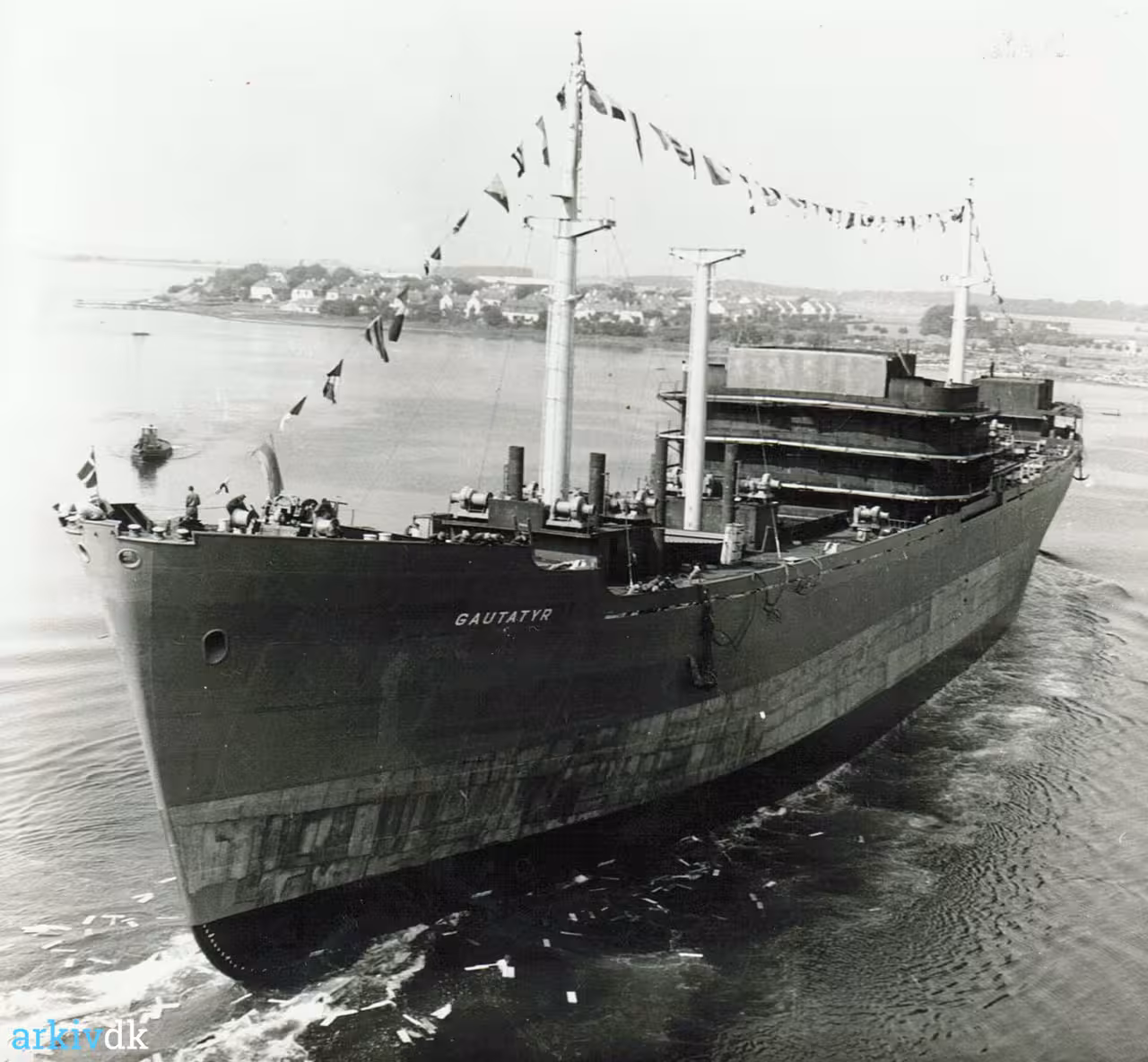 arkiv.dk | M/S Gautatyr, Nakskov Skibsværft