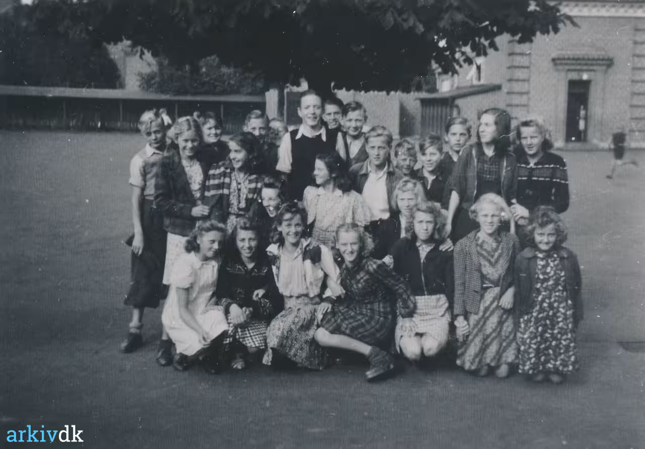 arkiv.dk | Klassebillede fra Nørregades skole