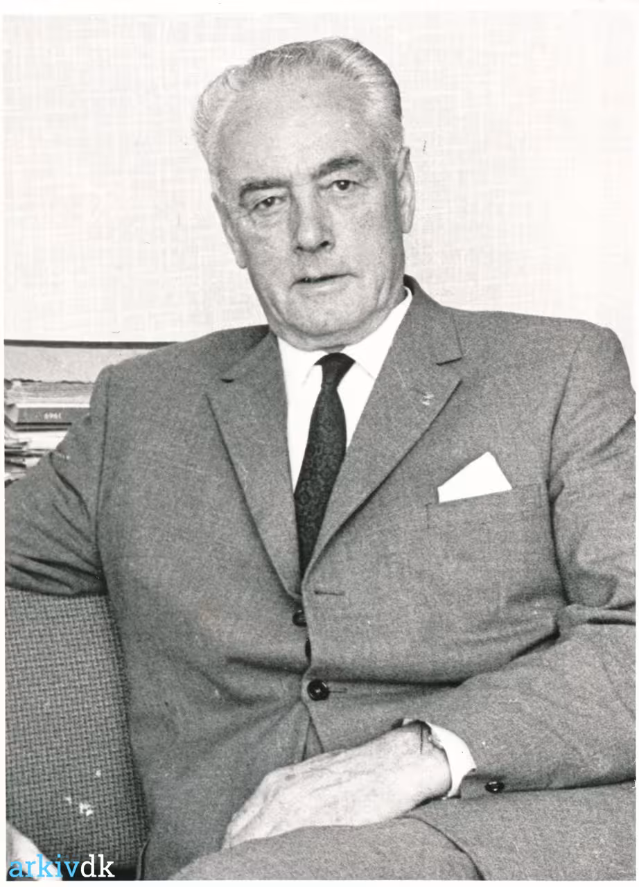 arkiv.dk | Borgmester Ejnar Jensen, Faxe