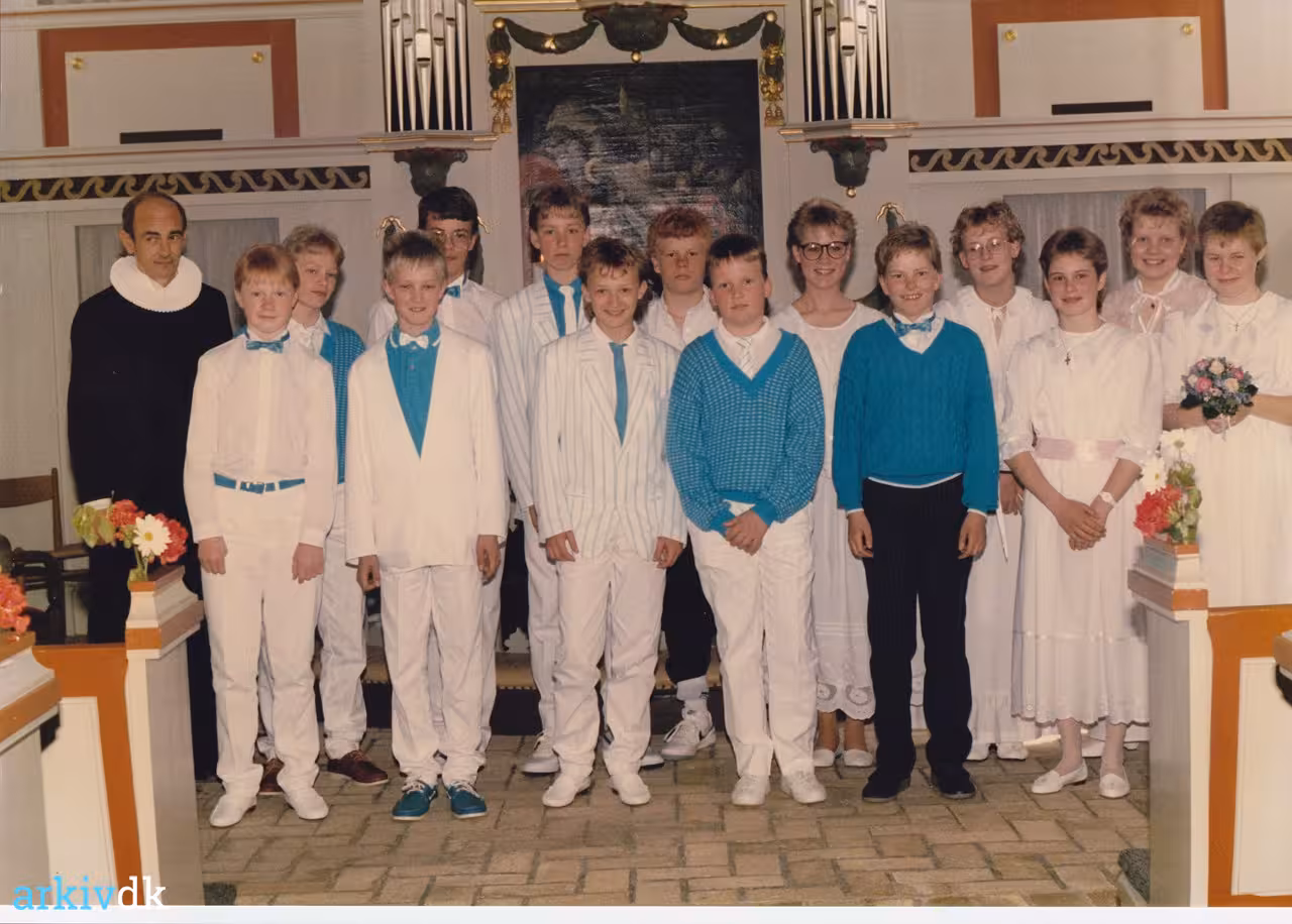arkiv.dk | Konfirmation Durup 1987