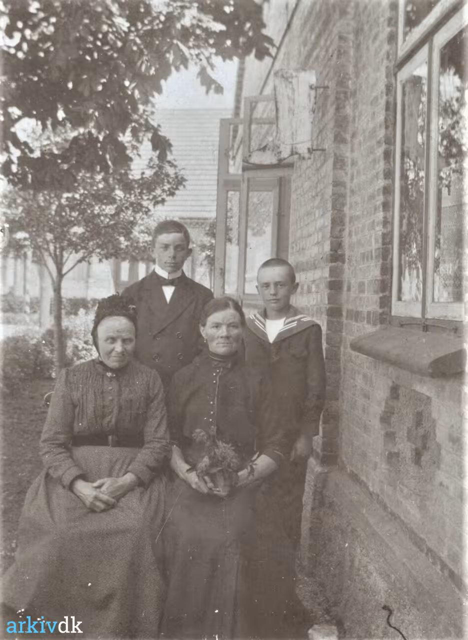 arkiv.dk | Søndergade 10, Familien Rasmussen