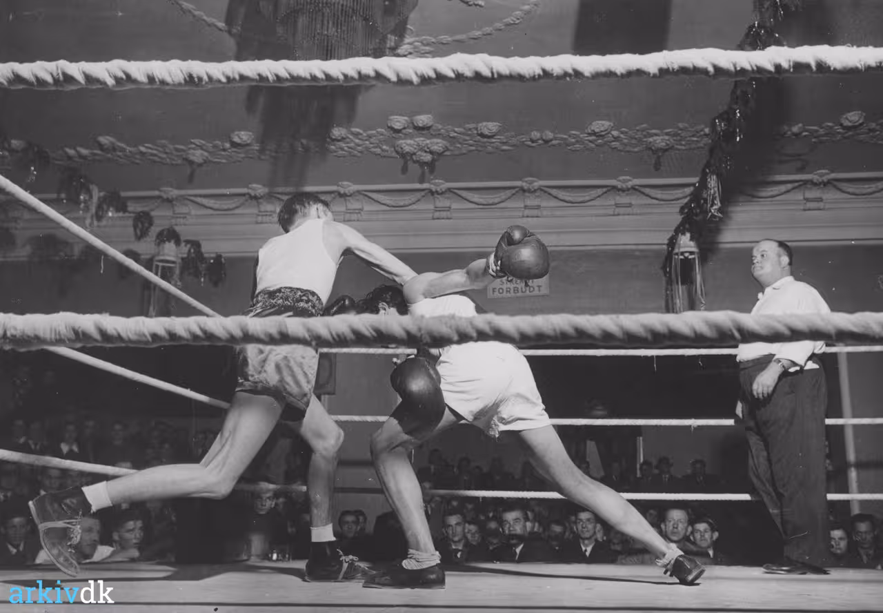 arkiv.dk | Boksekamp, Håndværkerforeningen.