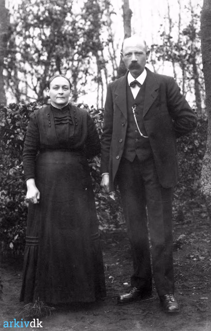 arkiv.dk | Else Jensen og Otto Jensen, Rodsted.
