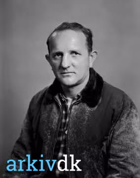 arkiv.dk | Portræt af Edvard Jensen, Langø, Kappel, 4900 Nakskov