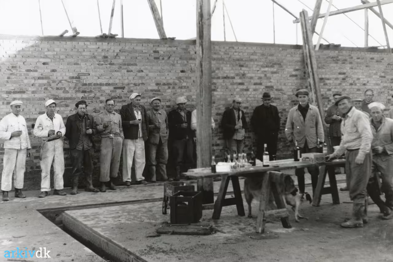 arkiv.dk | Andelskostalden Brovang ved Hørve