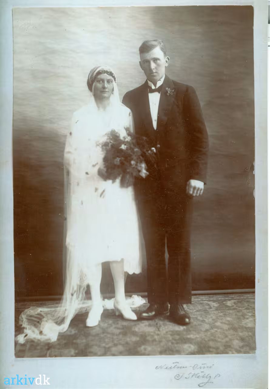 arkiv.dk | Johannes og Poula Hansen, Ballegård, Skibby