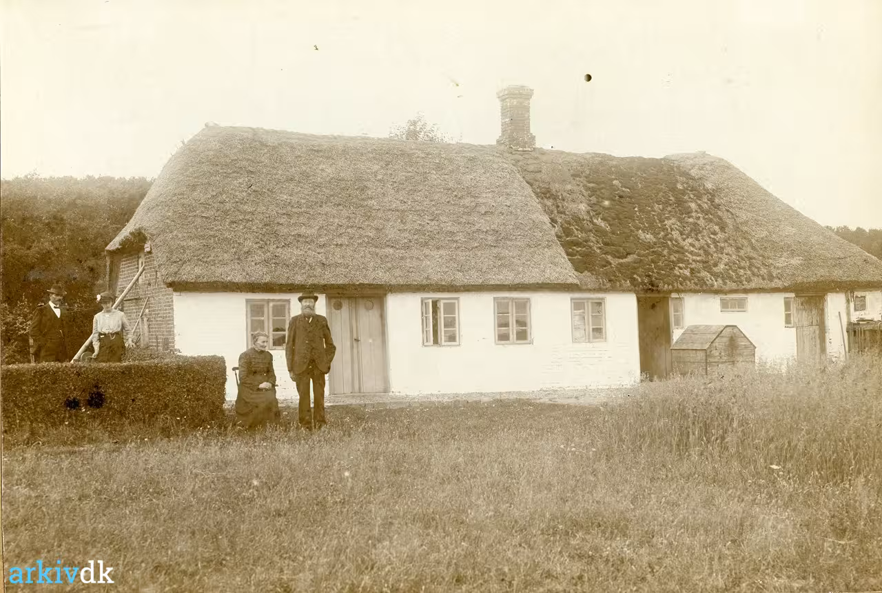 arkiv.dk | Peder Mikkelsen "Mors"s hus i Kærshale